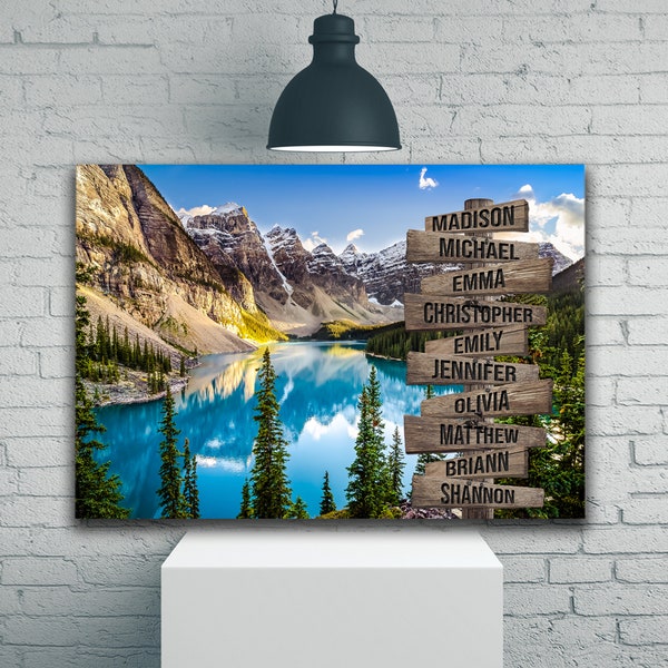 Last Name Wall Art - Etsy