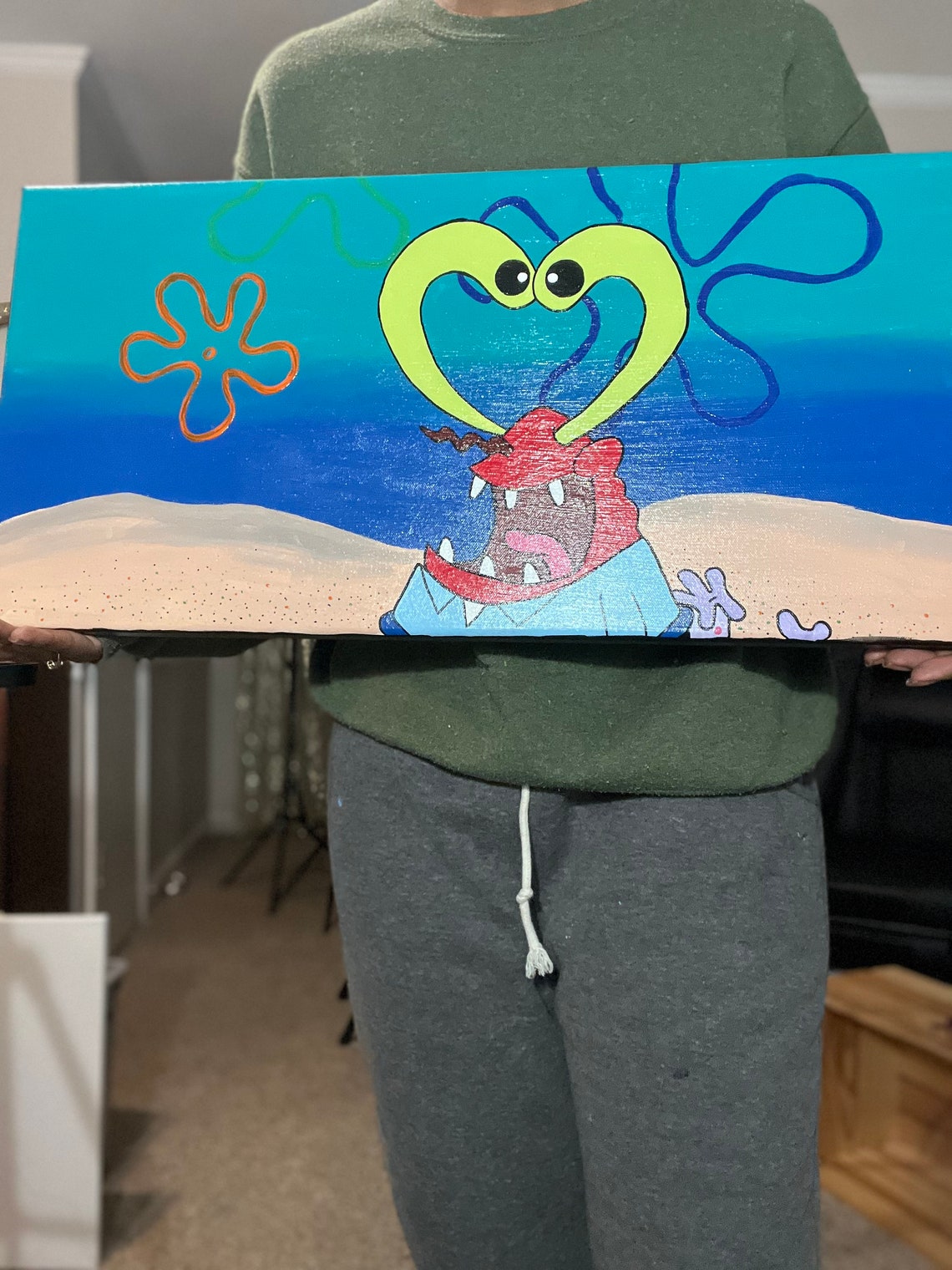 Sponge Scenes 12x24 - Etsy