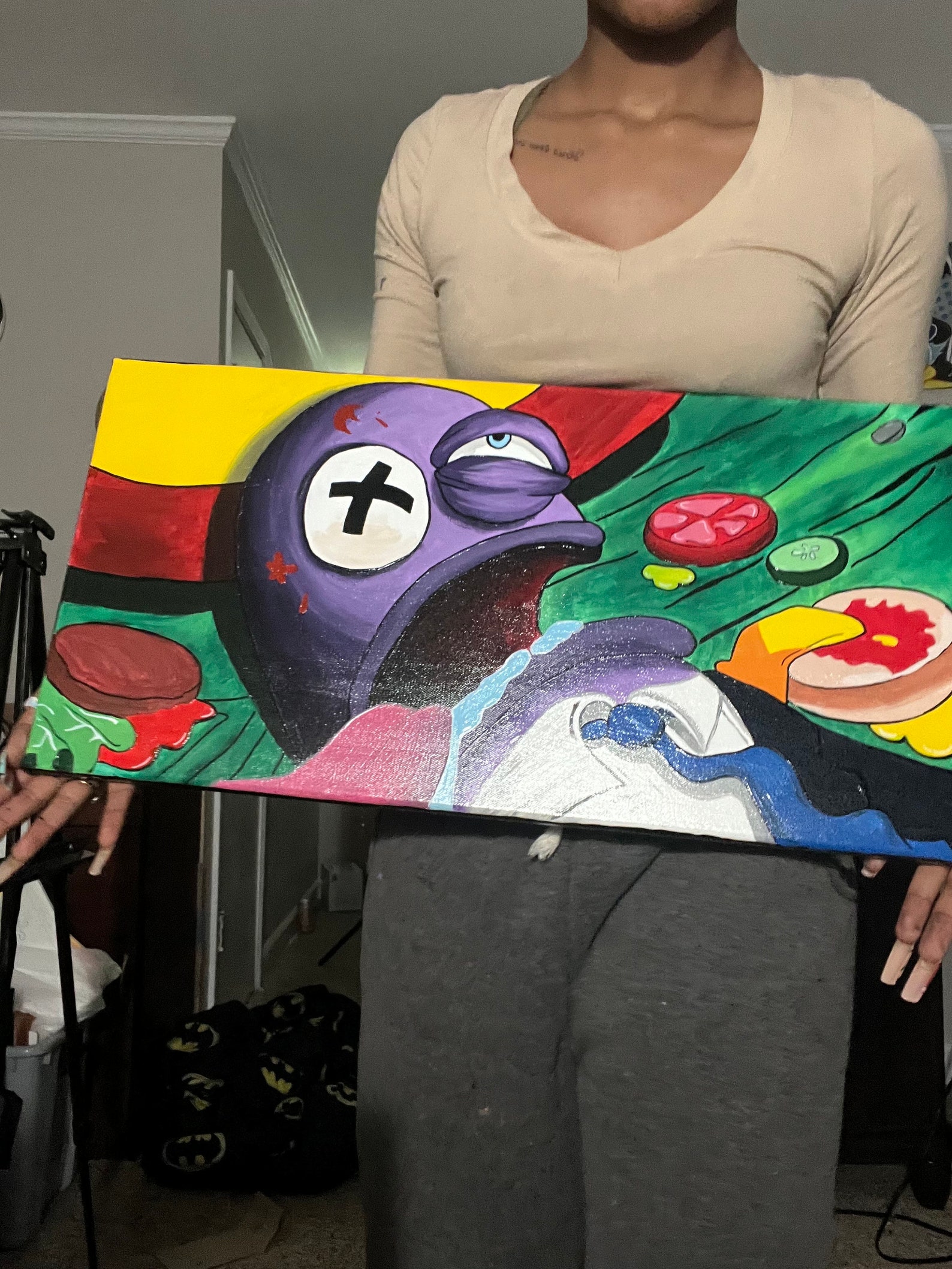 Sponge Scenes 12x24 - Etsy