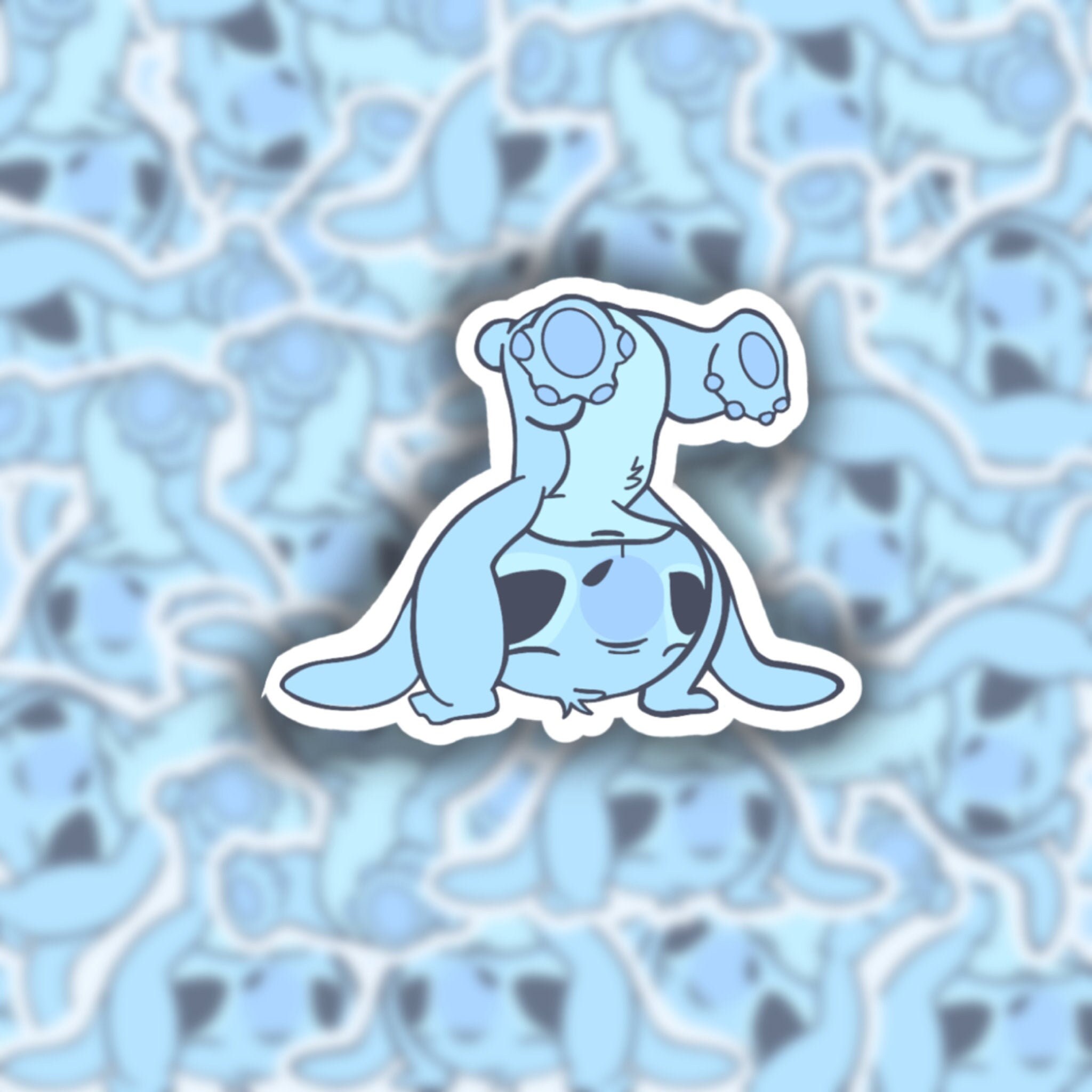 Handstand Stitch Sticker / Experiment 626 Inspired / Ohana | Etsy