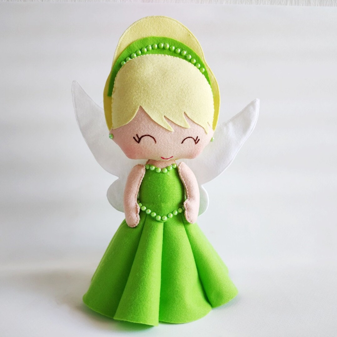 Tinker Bell Felt Doll - Etsy