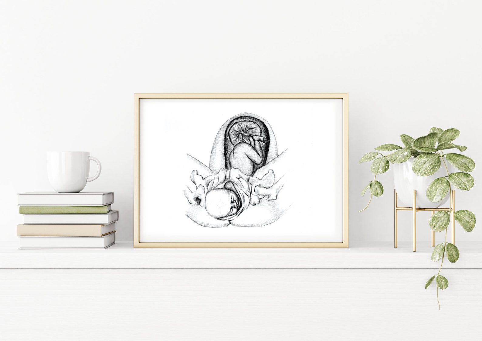 Cardinal Movements of Labor Series Set of Five Prints Birth/doula ...