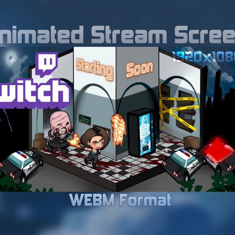Police Stream Overlay - Etsy