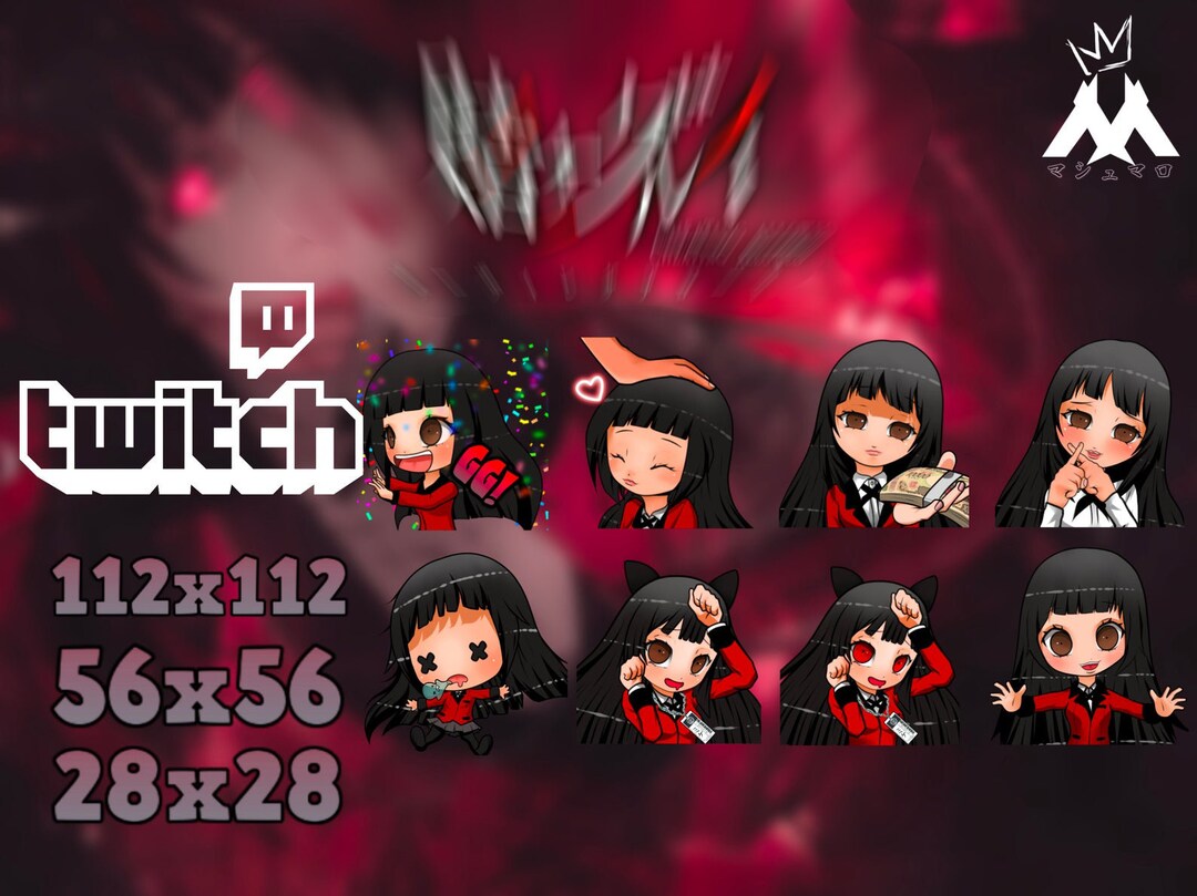 Emotes de chica jugadora para Twitch / Emotes lindos para Twitch y ...