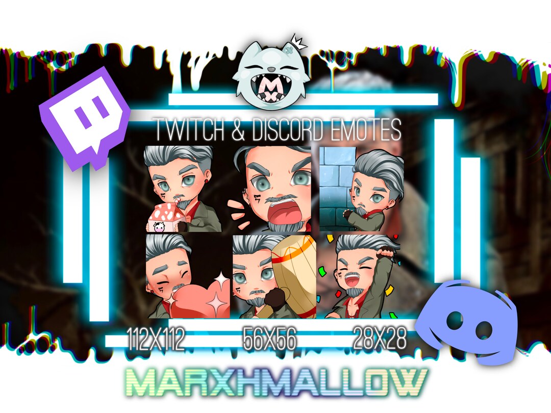 Italian Scholar Twitch Emotes | Cute Twitch and Discord Emotes | Kawaii ...