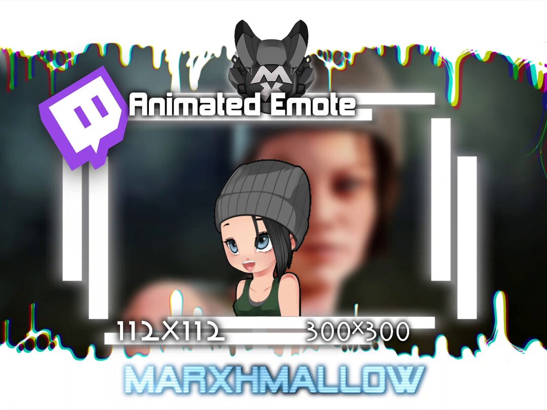 Animated Dead by Daylight Head Pat Nea Karlsson Twitch Emote - Etsy UK