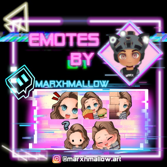 Dead by Daylight : Stranger Things Nancy Twitch Emotes Cute - Etsy