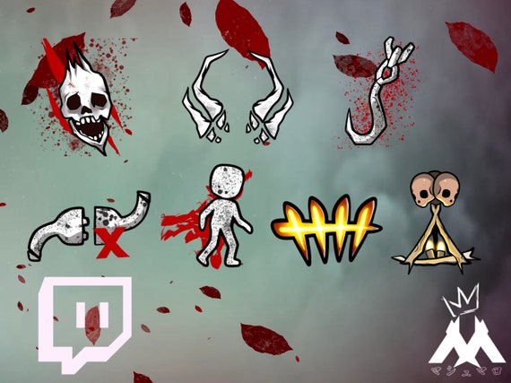 Dead by Daylight Twitch Emote DBD Symbol Twitch Sub Badges.by - Etsy