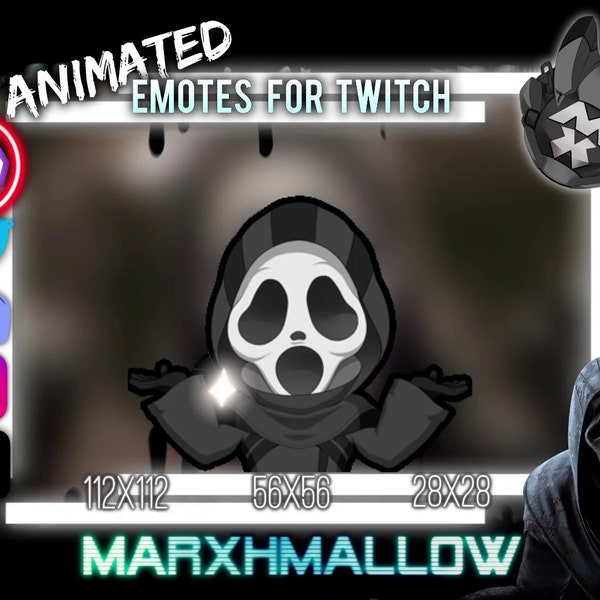 Ghostface Animated Emote - Etsy