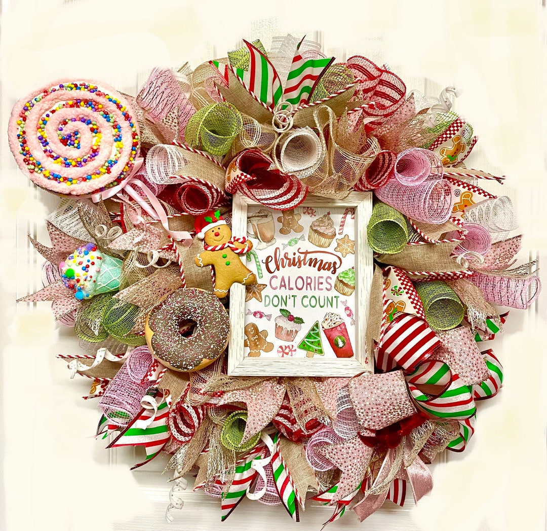 Bakers Wreath, Christmas Baking Wreath, Christmas Goody Wreath ...