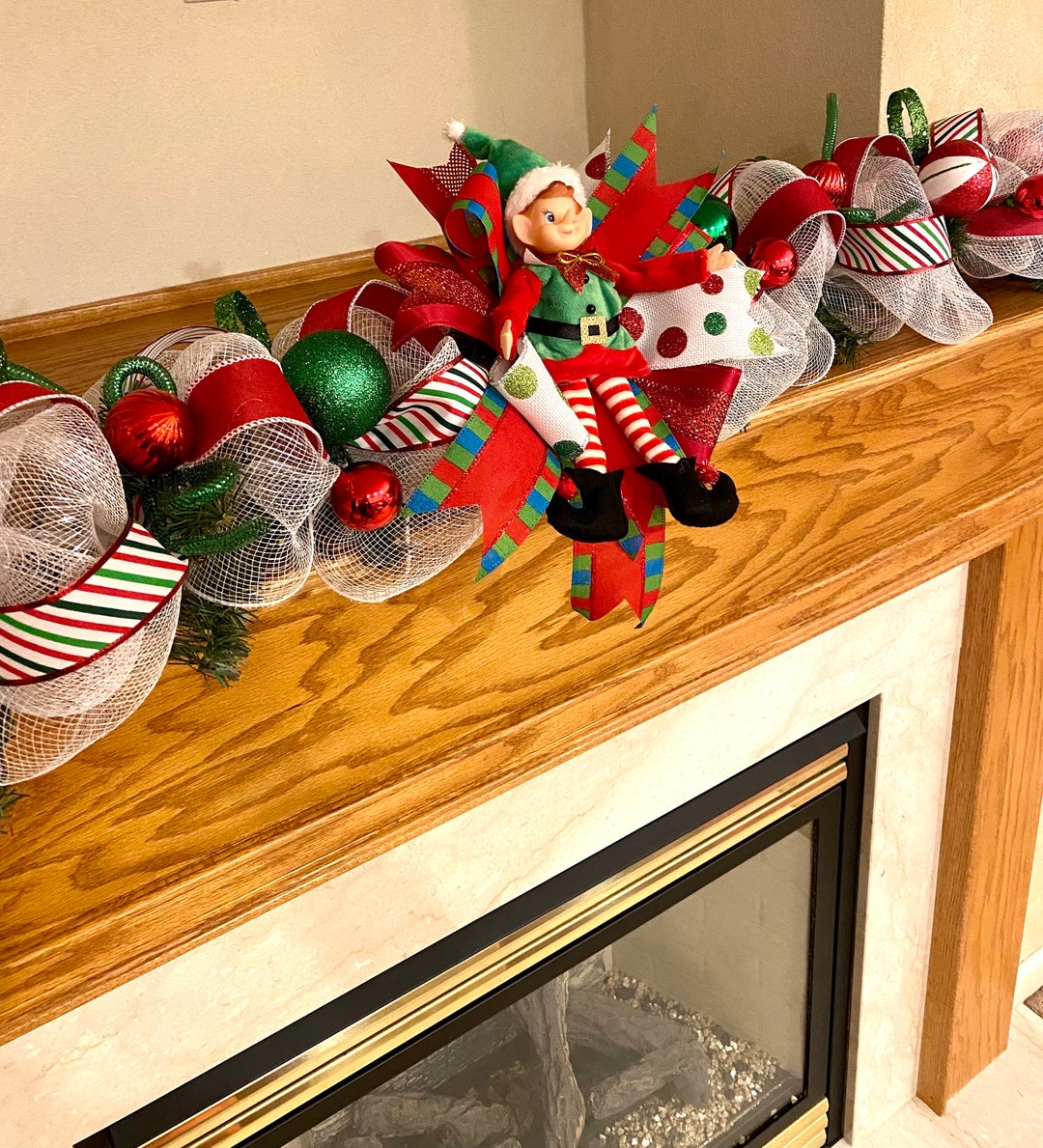 Christmas Garland, Fun Garland, Kids Christmas, Elf on the Shelf ...