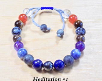 Shadow Work Bracelet Embrace Your Shadows Bracelet Crystal - Etsy