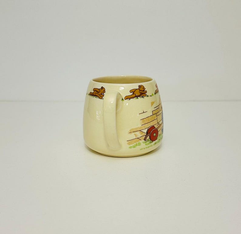 Sylvac Ceramics - Teddy Bear Running Series, Children’s Double Handled ...