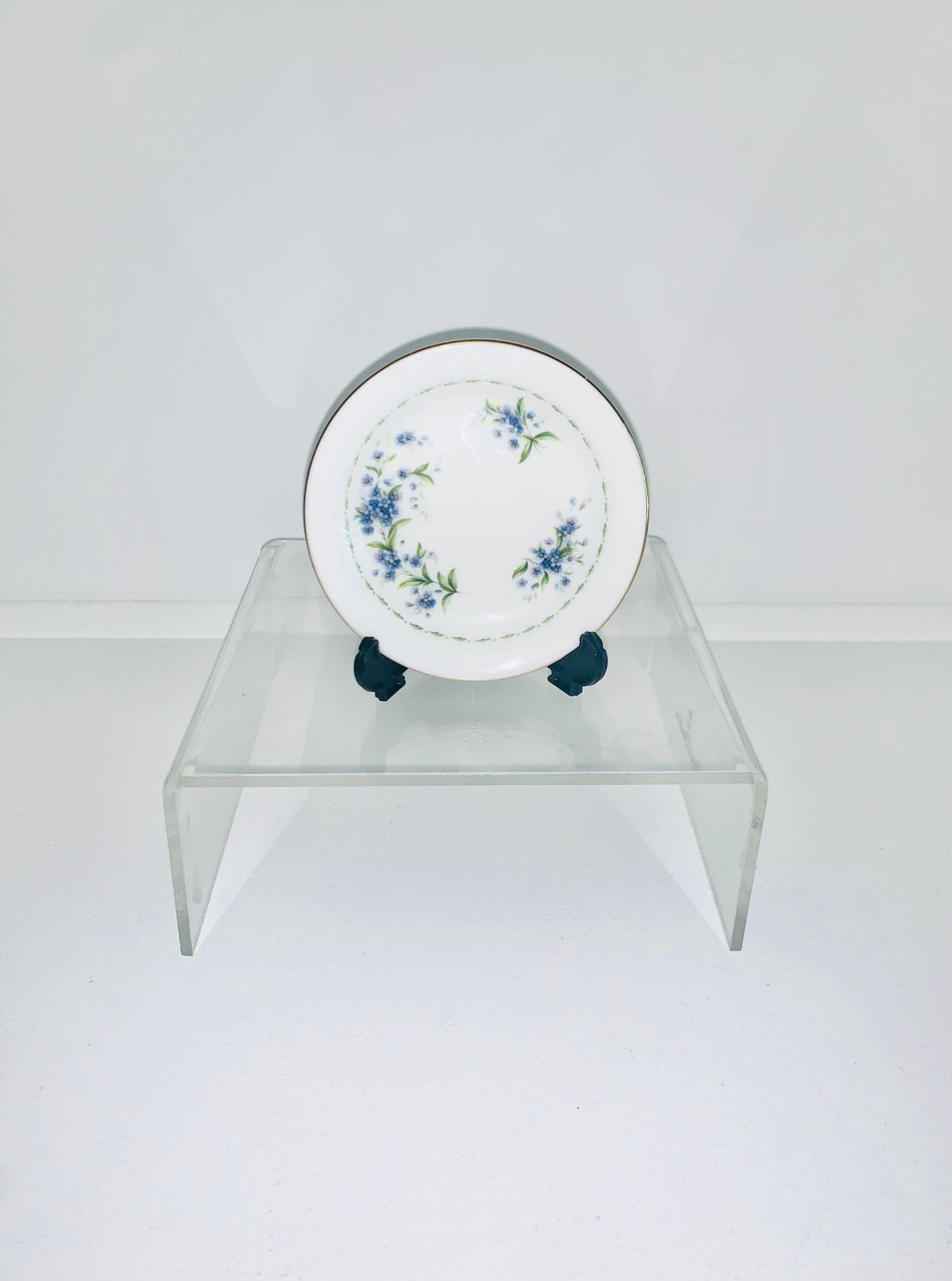 Royal Albert - Flower of the Month, July - Forget Me Not Coaster / Pin ...