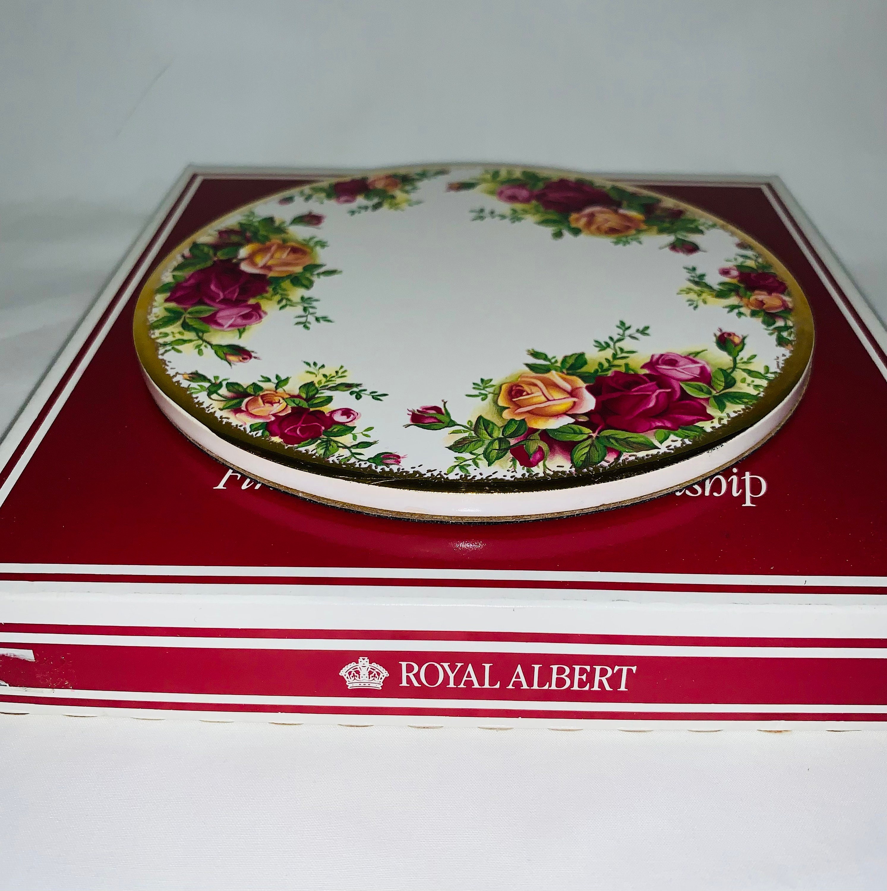 Royal Albert Old Country Roses Ceramic / Tile Felt Based - Etsy