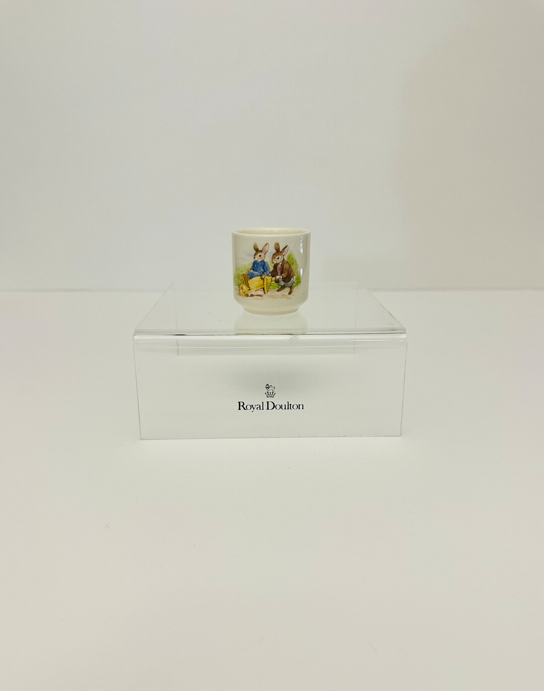 Royal Doulton Bunnykins, bath Time & Wheelbarrow Ride Egg Cup - Etsy