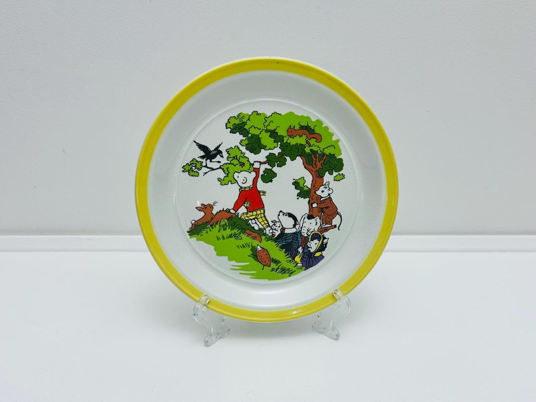 Barratts of Staffordshire - Rupert the Bear 18cm Display Plate. Made in ...