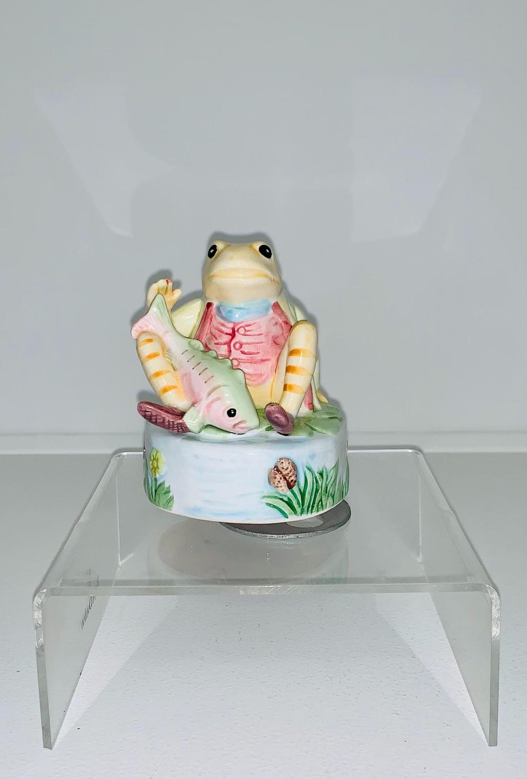 Schmidt - Beatrix Potter’s Jeremy Fisher Working Wind up Musical ...