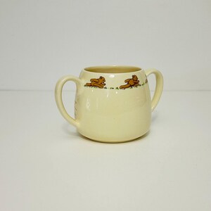 Sylvac Ceramics - Teddy Bear Running Series, Children’s Double Handled ...