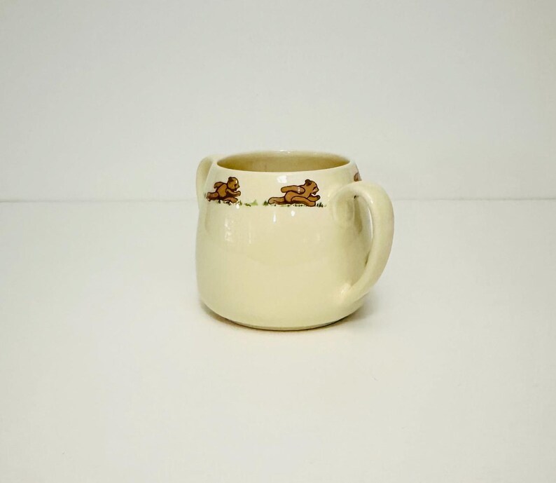 Sylvac Ceramics - Teddy Bear Running Series, Children’s Double Handled ...