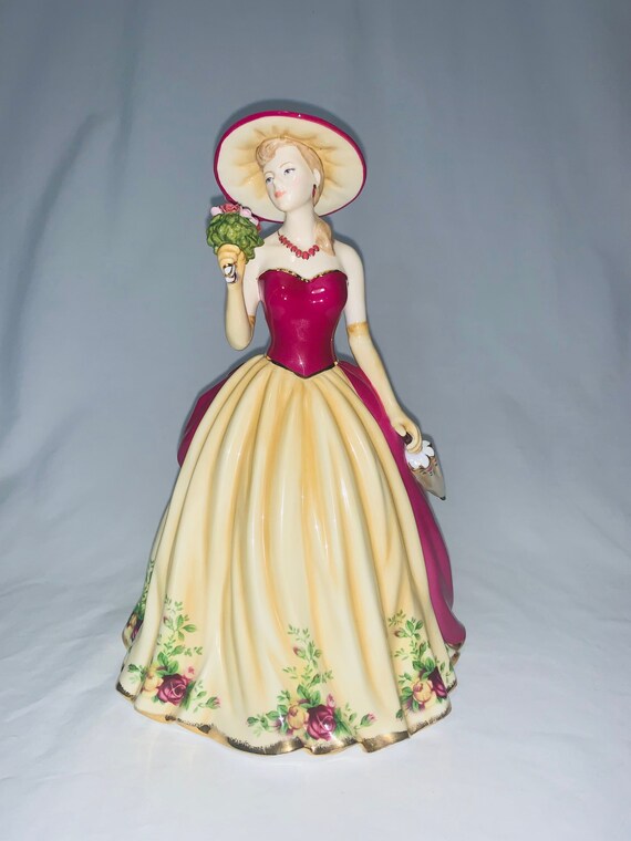 Royal Albert Old Country Roses Figure of the Year 2010 - Etsy