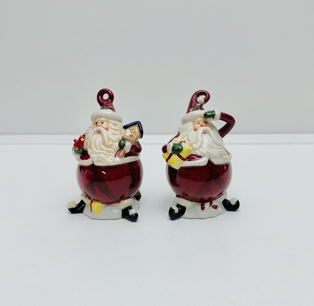 Royal Albert Santa Claus, Christmas Salt & Pepper Shakers in Original ...