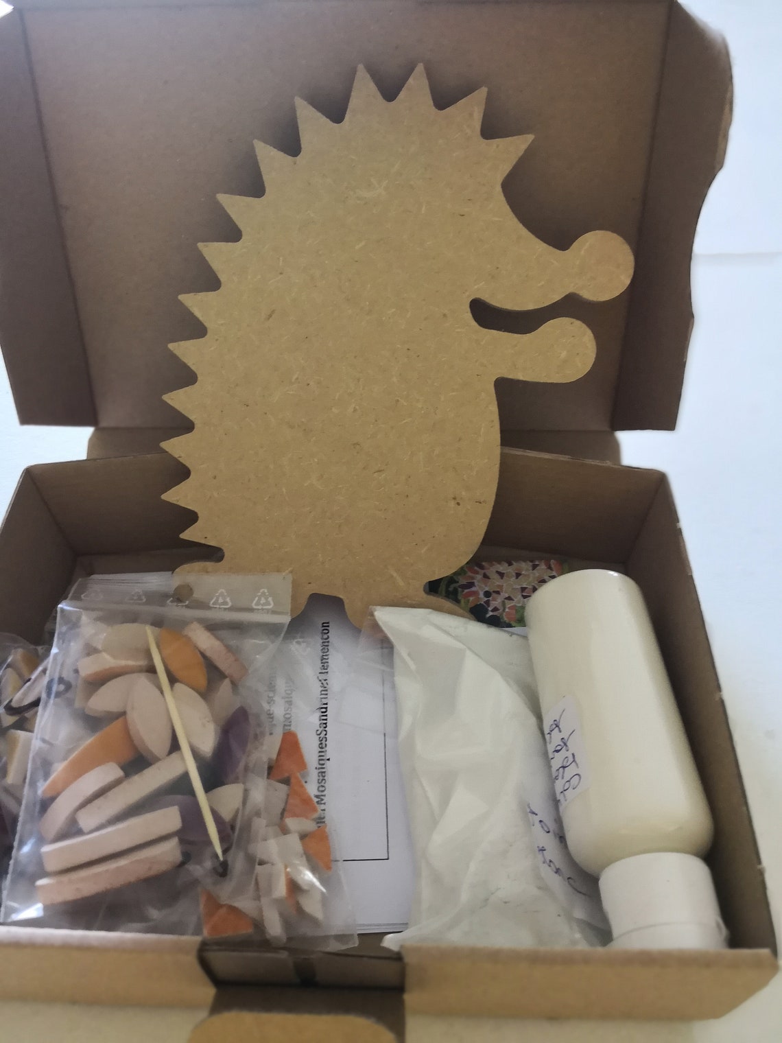 Kits mosaique- le hérisson Diy do it your self - - Etsy France