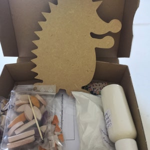 Kits mosaique- le hérisson Diy do it your self - - Etsy France