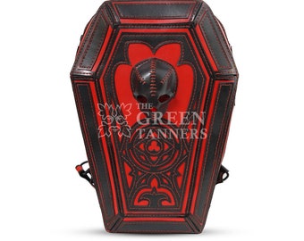 Leather Coffin Bag - Etsy