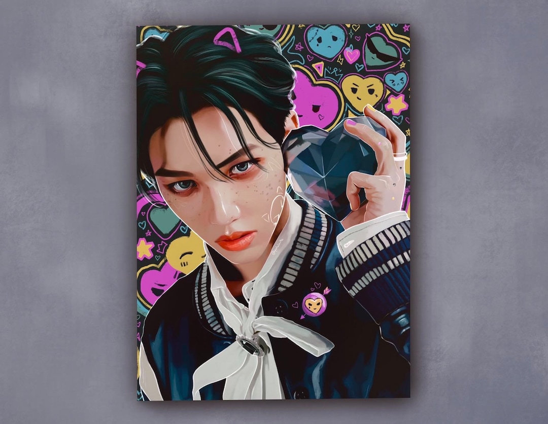 Stray Kids Maxident Heart Felix Photo Print - Etsy