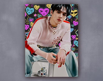 Stray Kids Maxident Heart Han Photo Print - Etsy