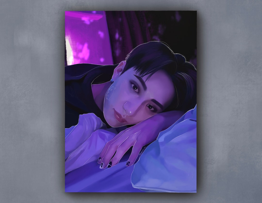 Stray Kids Neon Lights Bang Chan Photo Print - Etsy Ireland