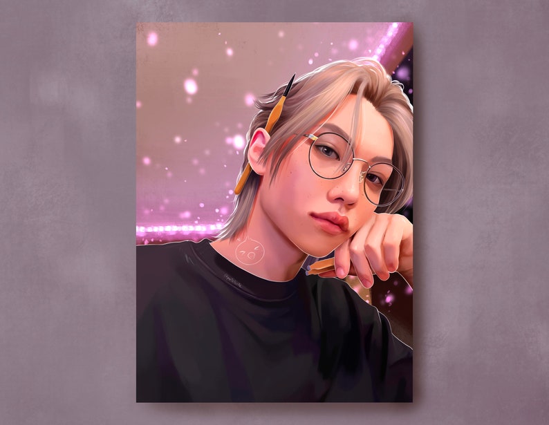 Stray Kids Computer Boy Felix Photo Print - Etsy