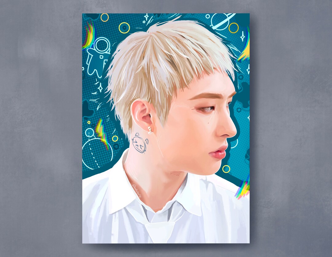 ATEEZ Graphic Mingi Photo Print - Etsy