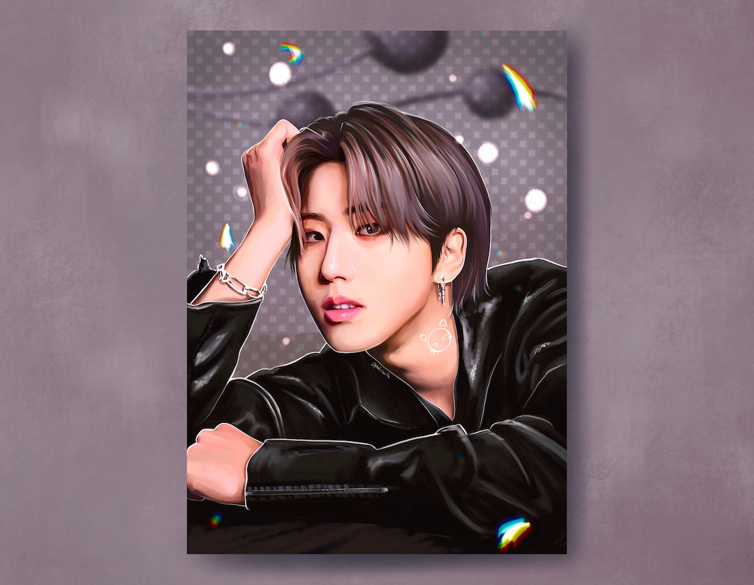Stray Kids Boyfriend Han Jisung Photo Print - Etsy