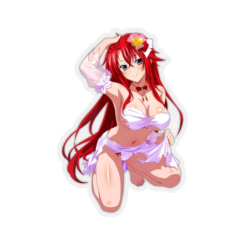 Rias Gremory High School Dxd Anime Waifu Kiss Cut Stickers Etsy België