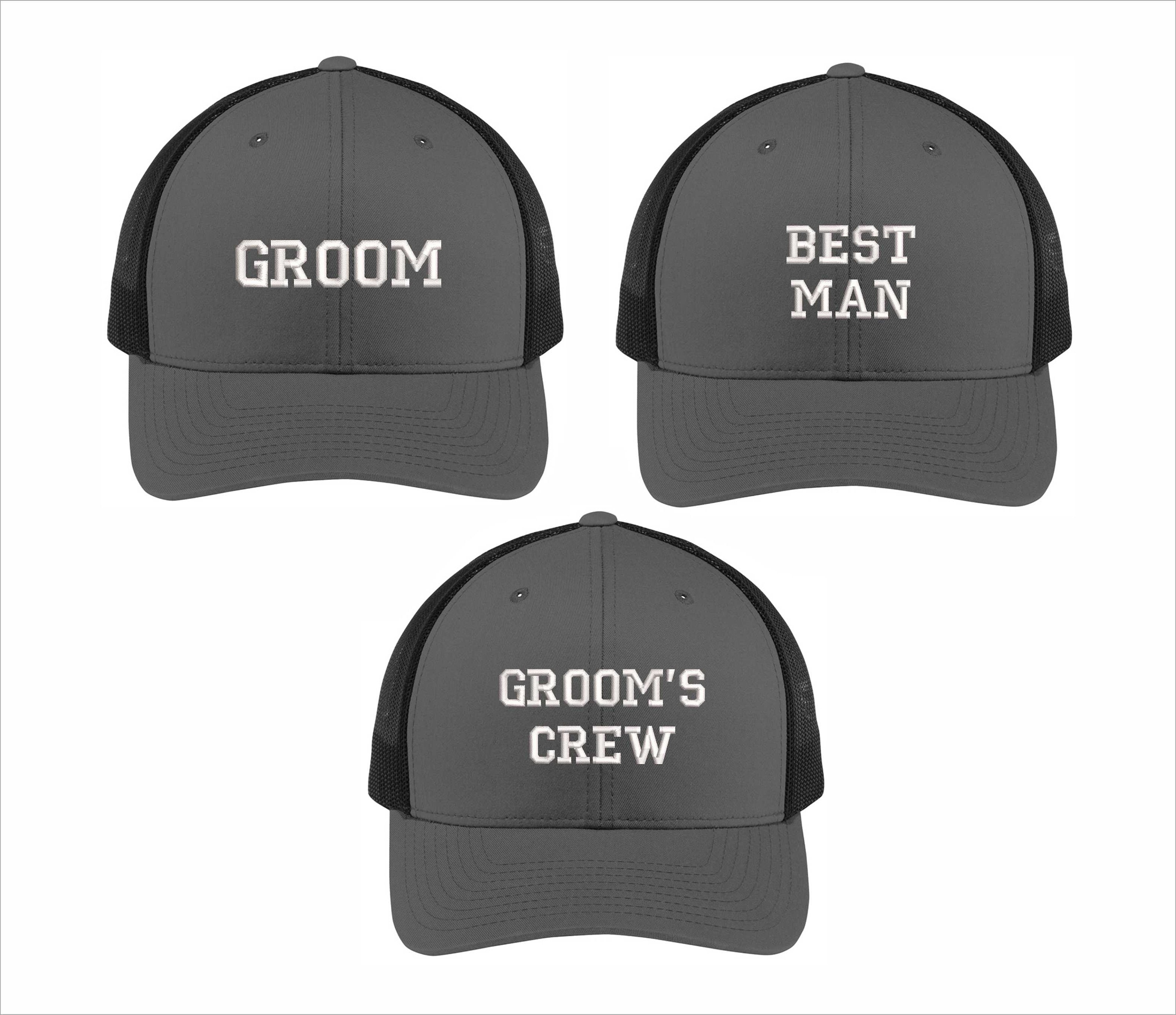 Groom Hat Groomsmen Hats Bachelor Party Hats Best Man Hat - Etsy