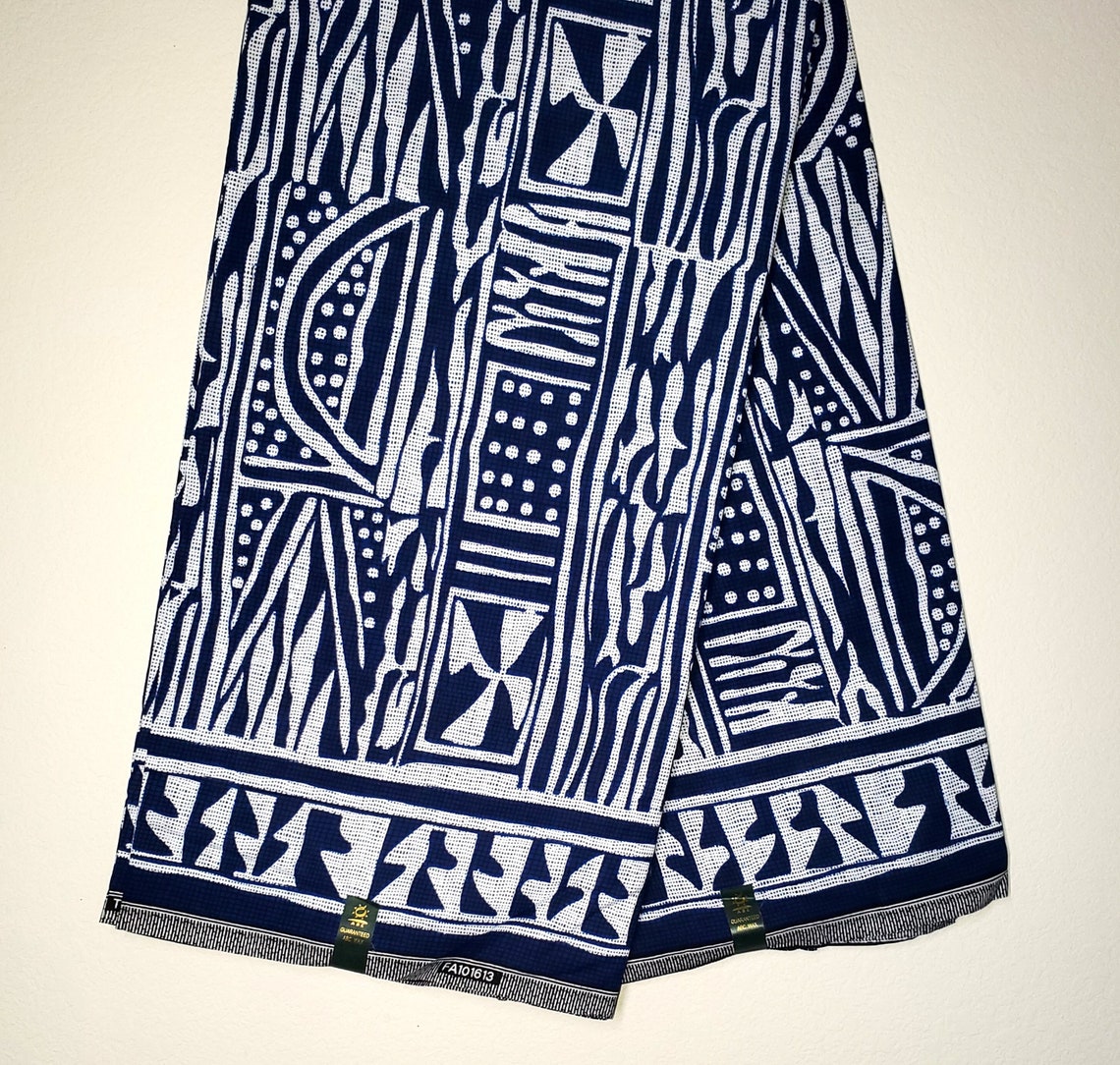 Bamileke African Print Fabric/100% Cotton/authentic Ndop Fabric/bamenda ...