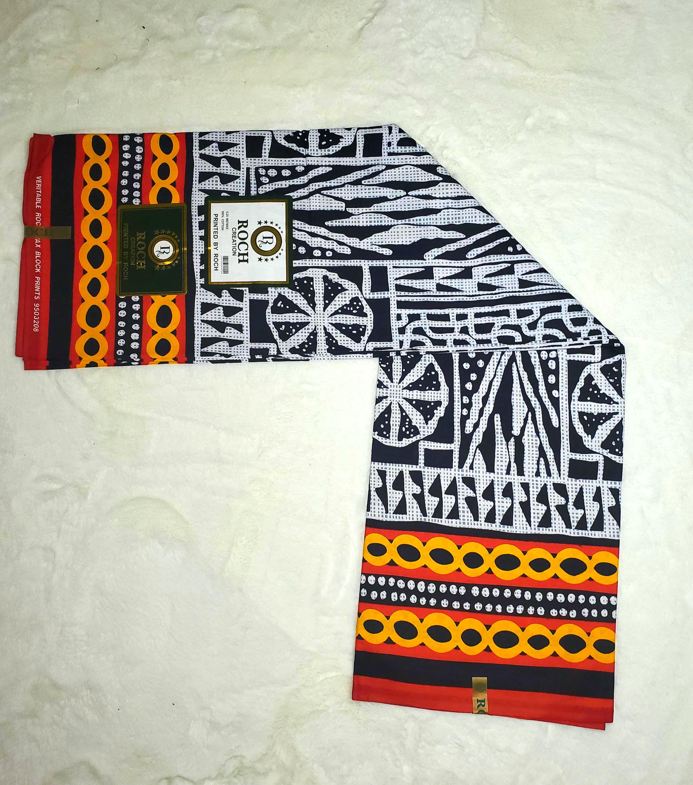 Bamileke African Print Fabric: Authentic Ndop Cotton, Tribal Design by ...