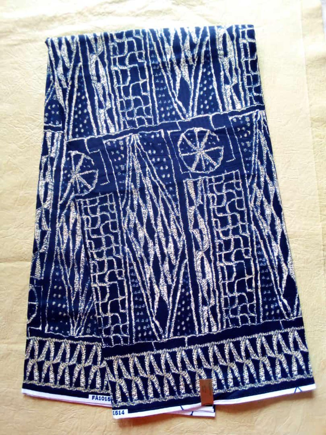 Authentic Bamileke Fabric: African Ndop Tribal Print, Wholesale 6 Yards ...