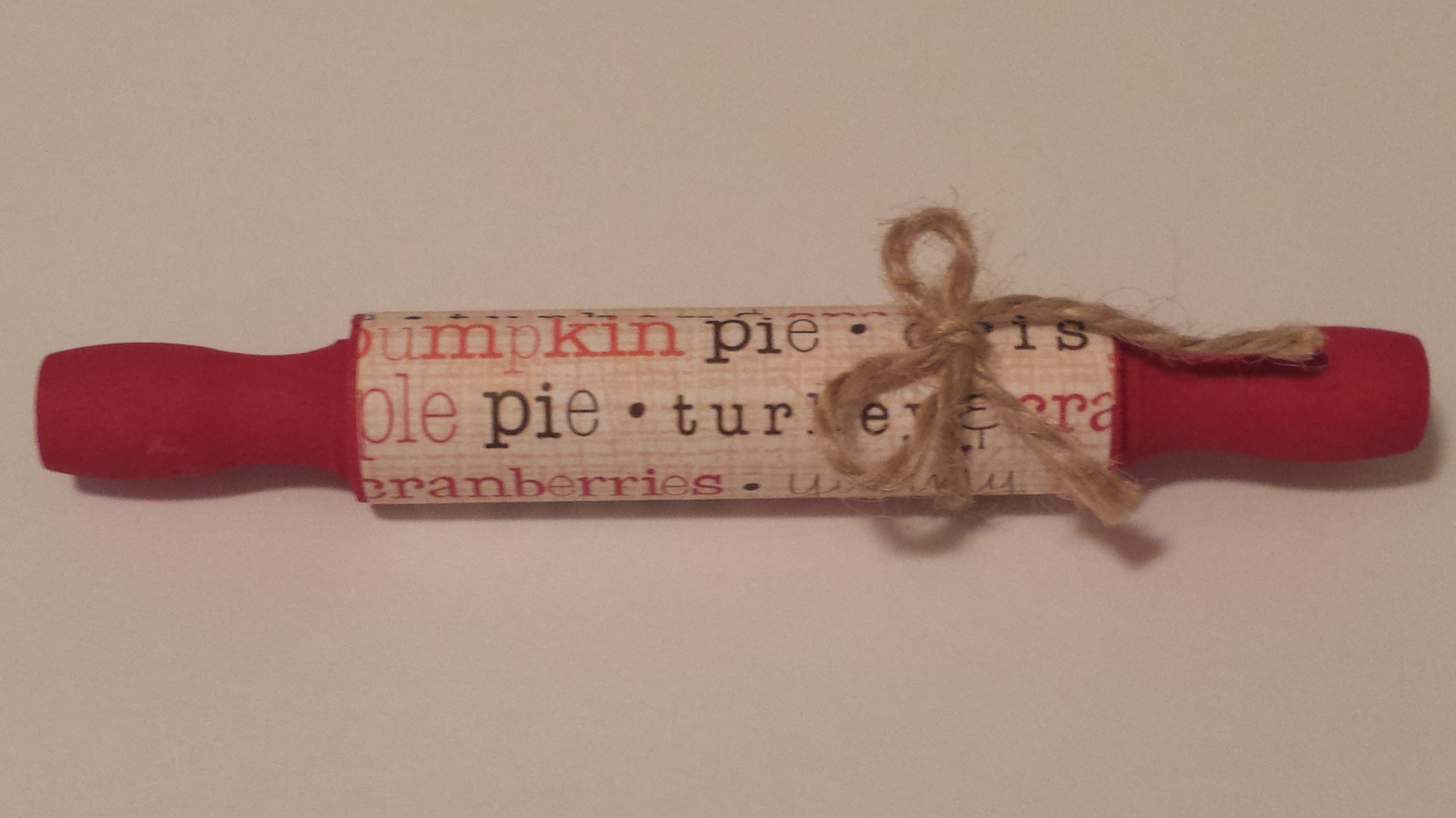 Mini Rolling Pins, Fall rolling pin decor, Pumpkin rolling pin, Tiered ...