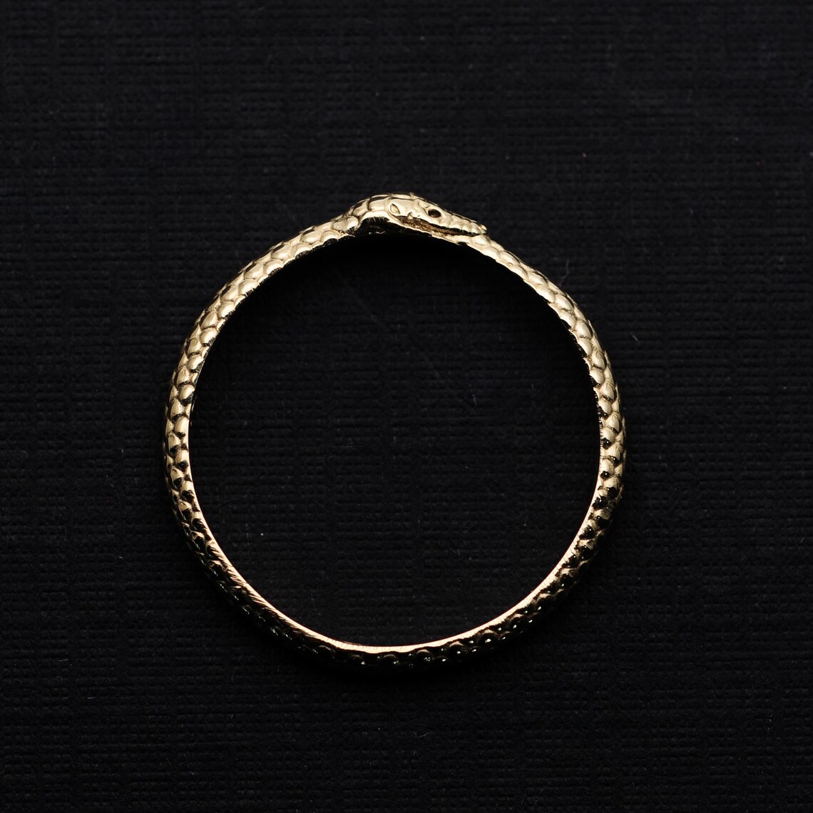 Brass Ouroboros Ring: Serpent Mythology Jewelry - Etsy