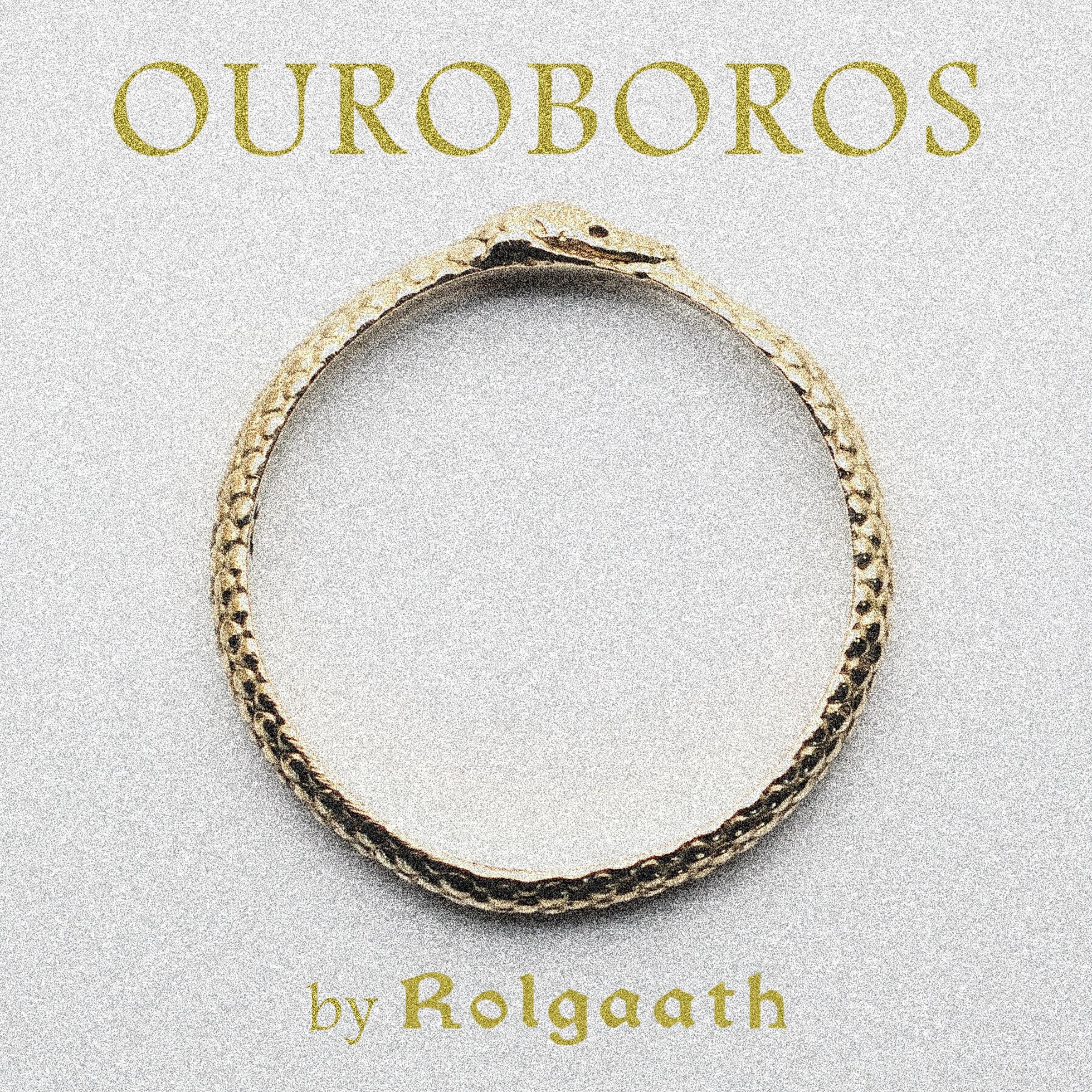 Brass Ouroboros Ring: Serpent Mythology Jewelry - Etsy