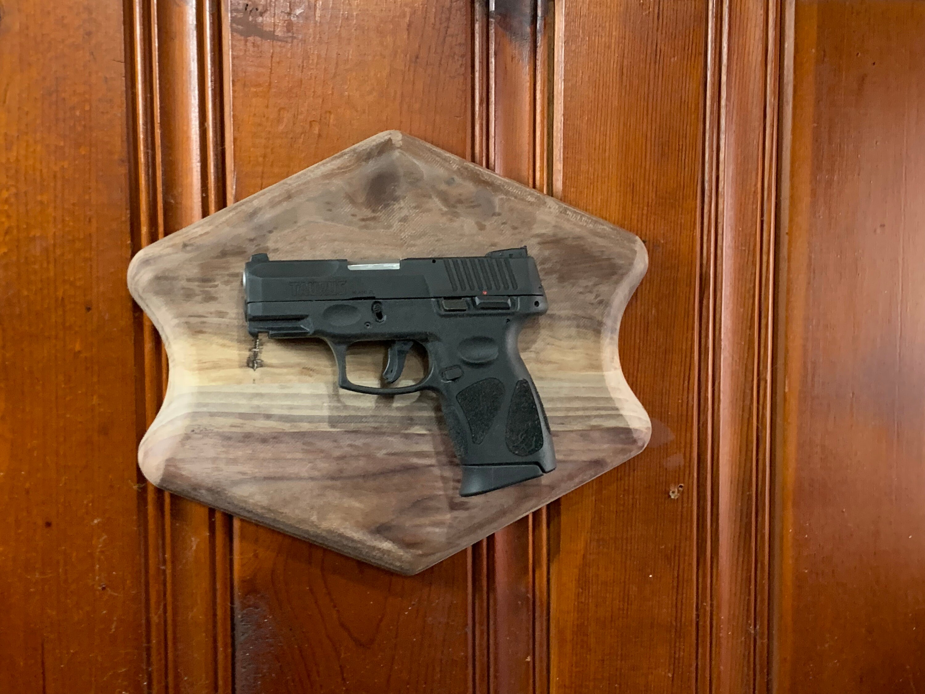 Floating Gun Rack Solid Walnut - Etsy