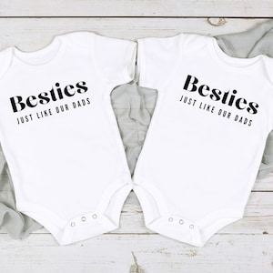 Best Friends Personalized Bodysuits and Shirts Matching Bodysuits and Shirts Besties Like Our ...