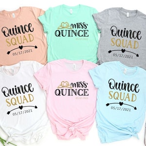 Miss Quince Personalized T-shirt Wit Matching Quince Crew Shirts ...
