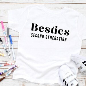 Besties Second Generation Matching Bodysuits | Best Friends Forever Matching Outfits | Newborn ...