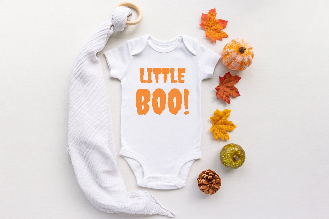 Boo Baby Halloween Onesie |baby's First Halloween Outfit| Halloween ...