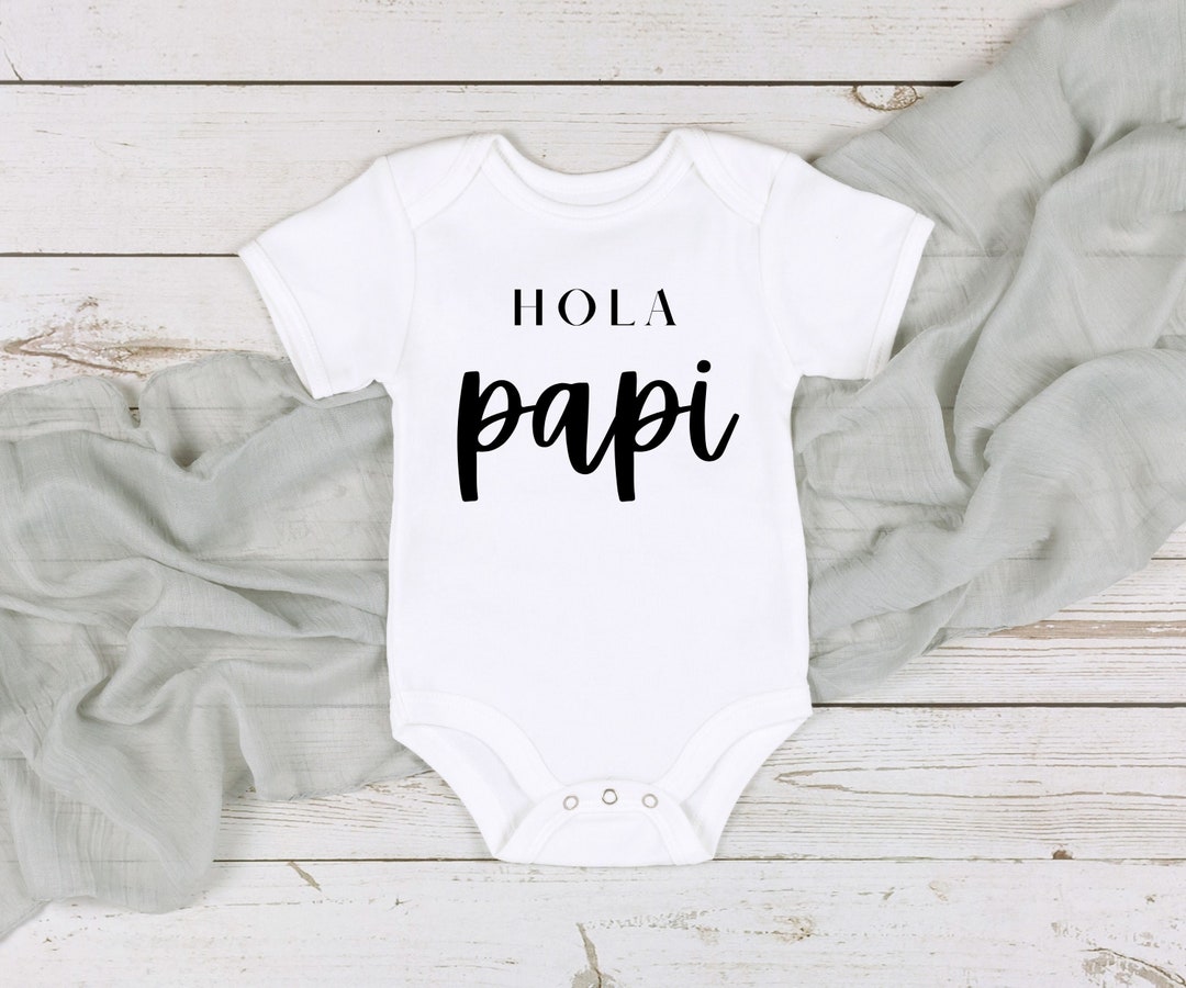 Hola Papi Pregnancy Announcement for Dad in Spanish| Personalized With ...