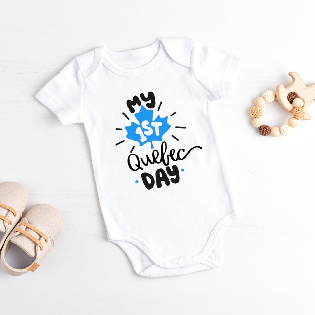 My First Quebec Day Baby Outfit - Newborn Gift - Etsy